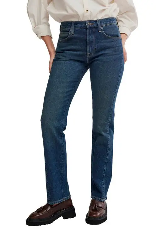 Free People Edie High Waist Tapered Jeans