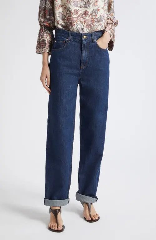 Marella High Waist Straight Leg Jeans