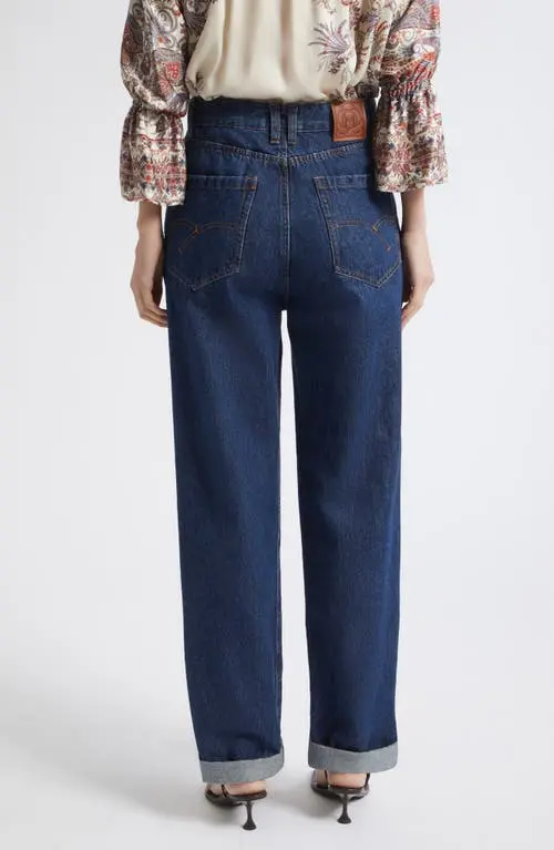 Marella High Waist Straight Leg Jeans
