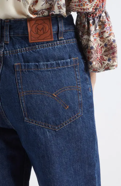 Marella High Waist Straight Leg Jeans