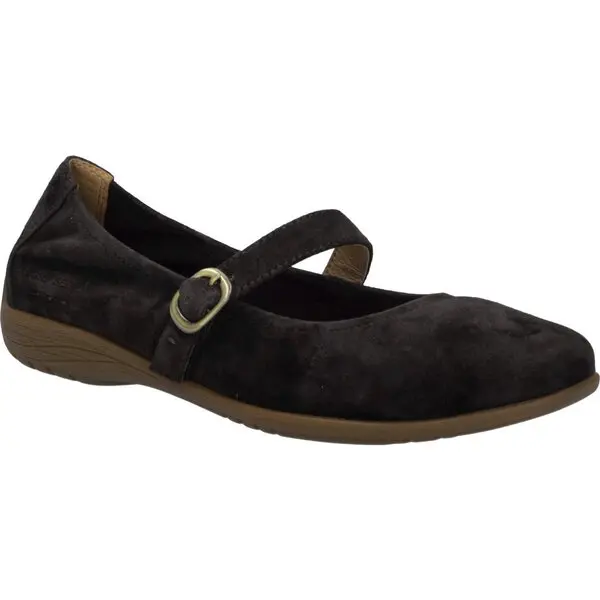 Josef Seibel Fenja Leather Mary Jane - Chocolate