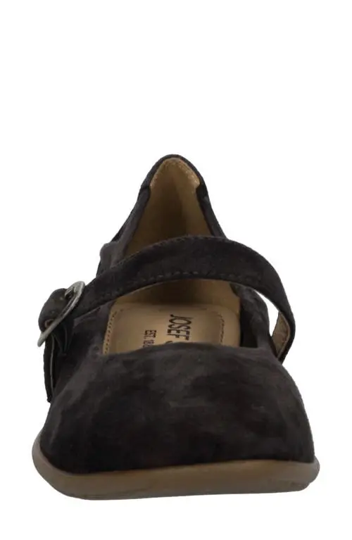Josef Seibel Fenja Leather Mary Jane - Chocolate