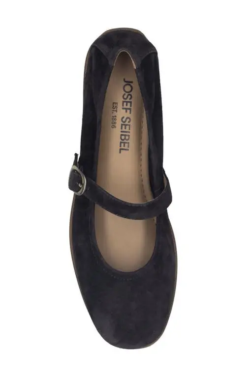 Josef Seibel Fenja Leather Mary Jane - Chocolate