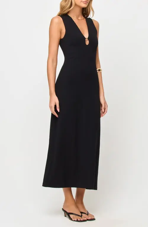L*Space Yuki Maxi Dress - Black