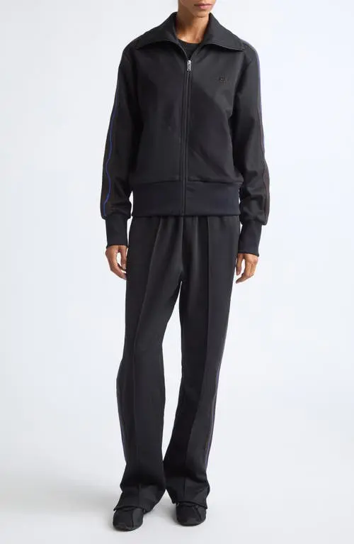 WALES BONNER Track Pants With Satin Waistband And Side Stripes - Black