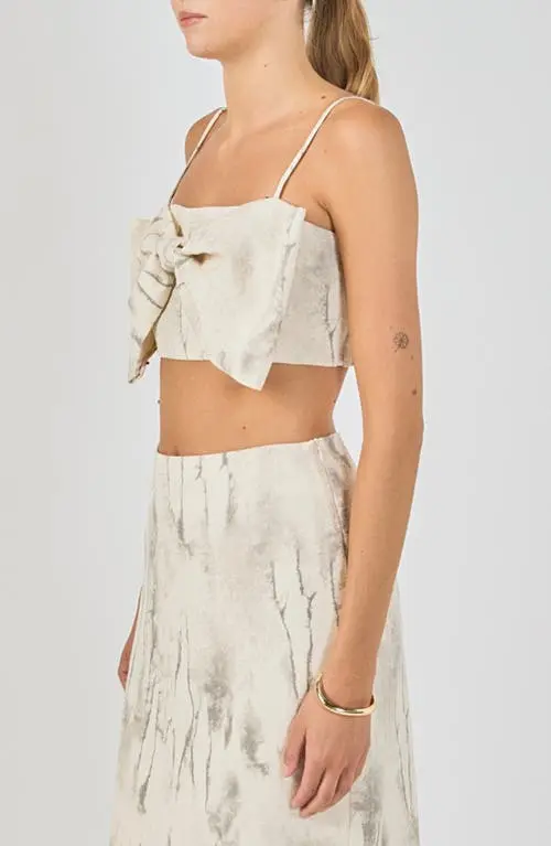 Endless Rose Oversized Bow Cropped Top