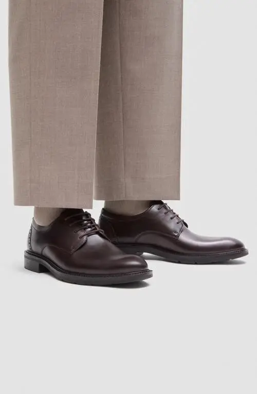Ecco Metropole Prague Plain Toe Derby - Brown