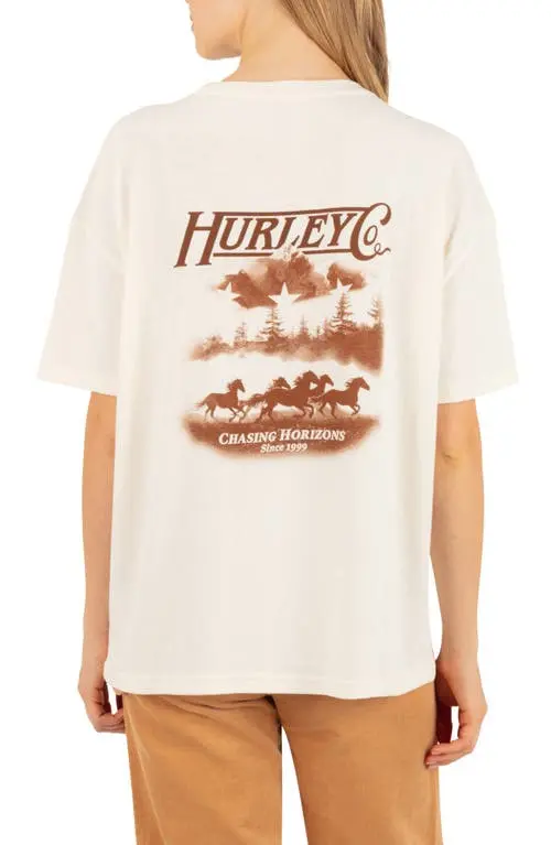 Hurley Free Valley Graphic Boyfriend T-shirt