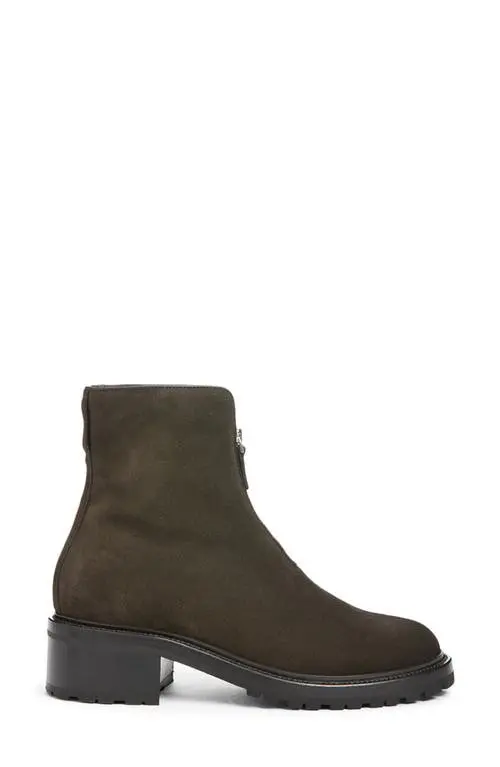 THE ROW Hike Zip Leather Bootie