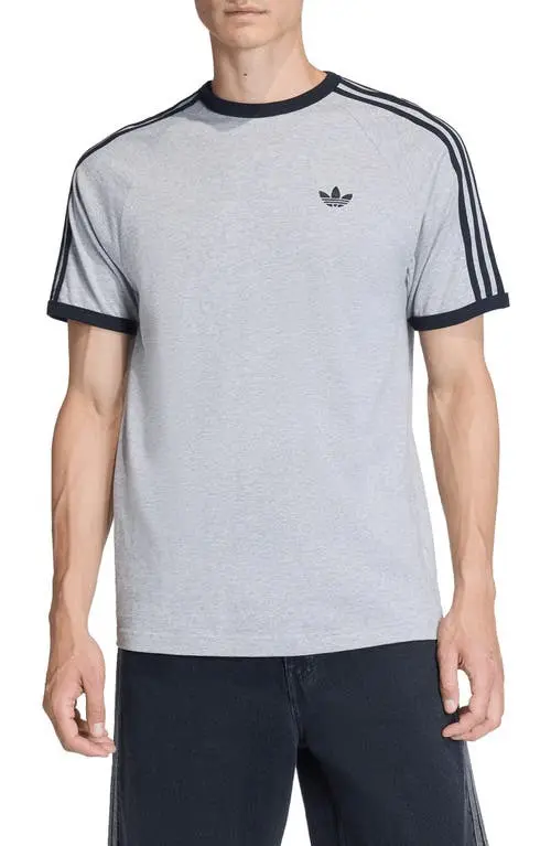 Adidas 3-stripes Graphic T-shirt - Medium Grey Heather