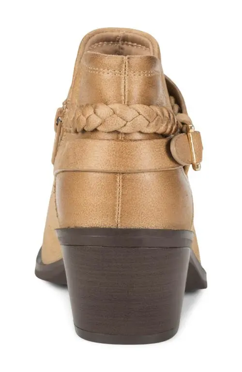 BARETRAPS Daisie Block Heel Ankle Bootie - Sand