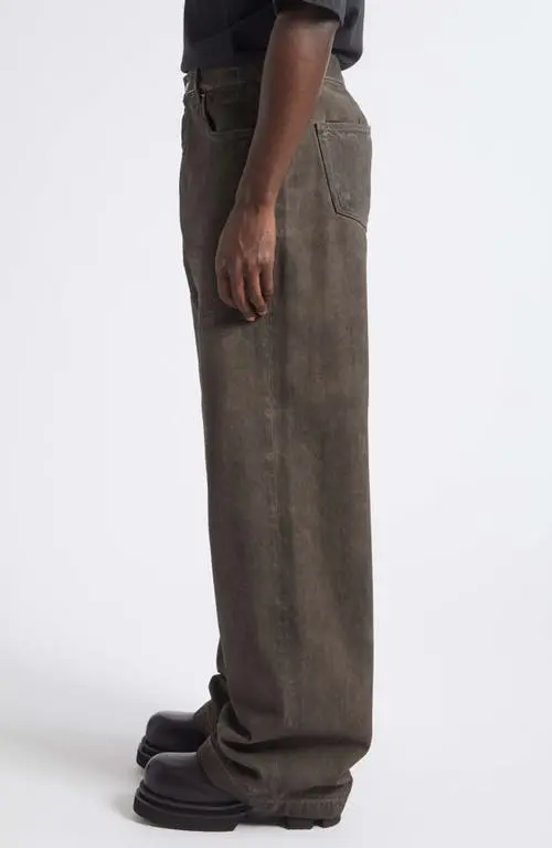Rick Owens Geth Wide Leg Jeans - Dust