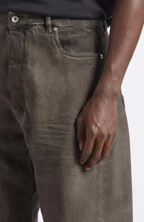 Rick Owens Geth Wide Leg Jeans - Dust