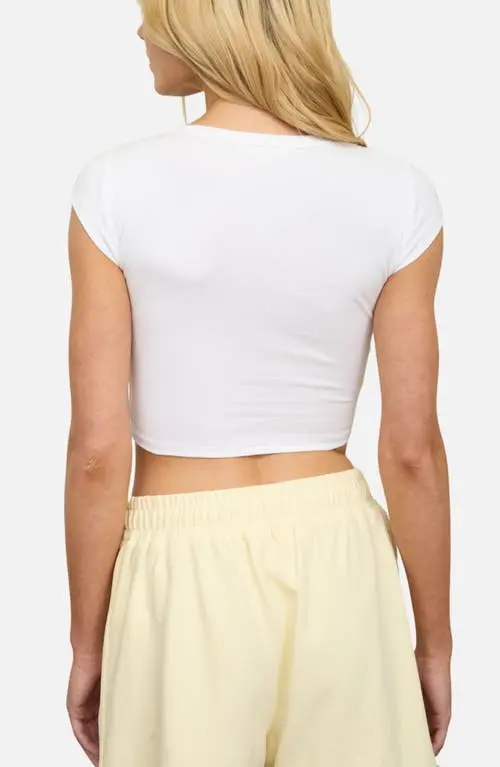 J.O.A. Sicilia Graphic Crop T-shirt