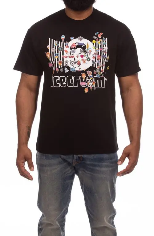 ICECREAM Stick Up Graphic T-shirt