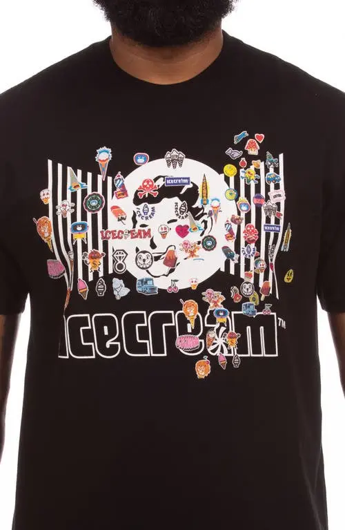 ICECREAM Stick Up Graphic T-shirt