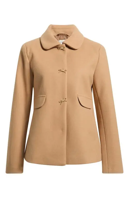 CECE DUPRAZ Bow Button Swing Jacket