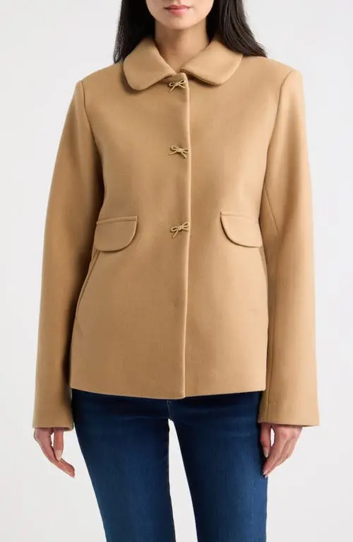 CECE DUPRAZ Bow Button Swing Jacket