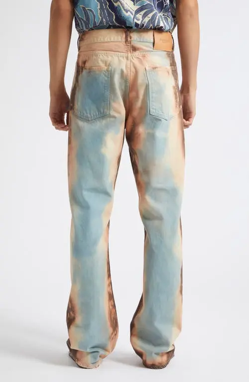 JW Anderson Straight Leg Jeans - Peach