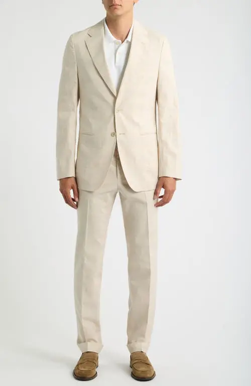BOSS Huge Linen And Cotton Suit