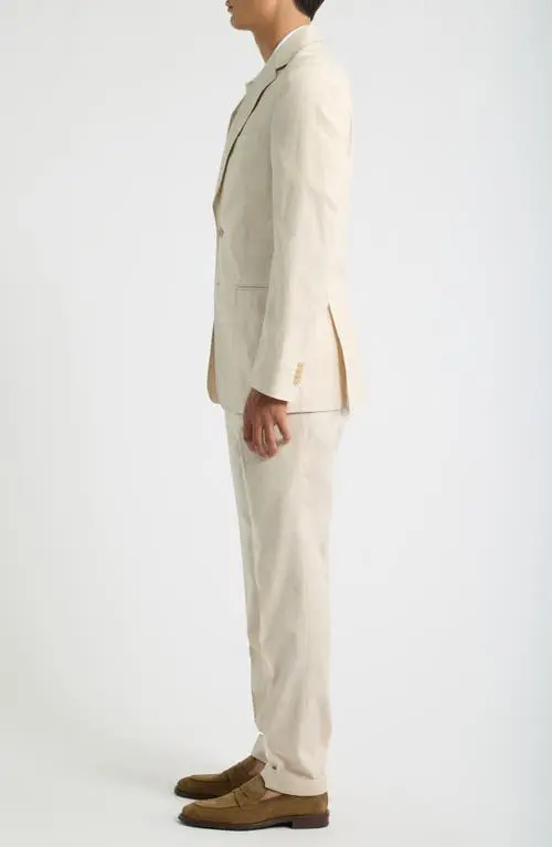 BOSS Huge Linen And Cotton Suit