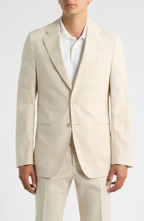BOSS Huge Linen And Cotton Suit