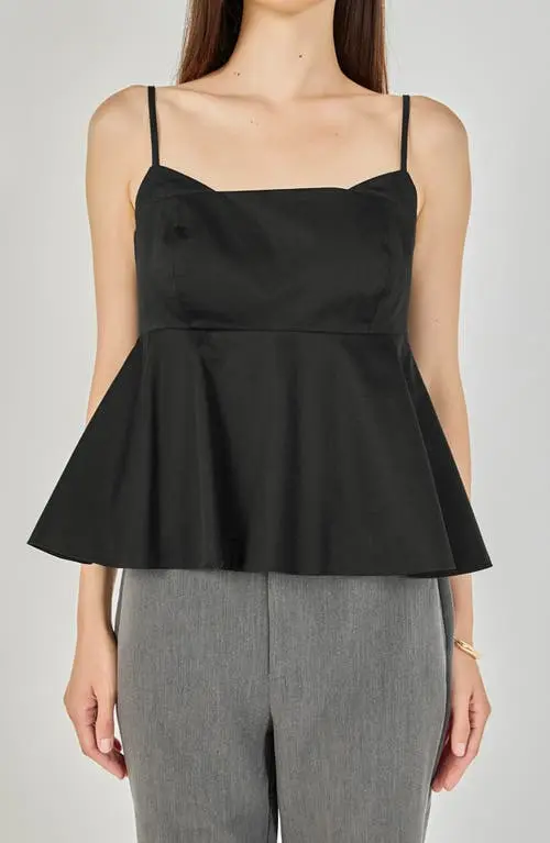 Endless Rose Peplum Camisole