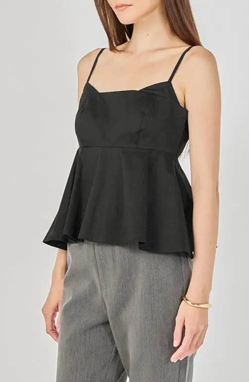 Endless Rose Peplum Camisole