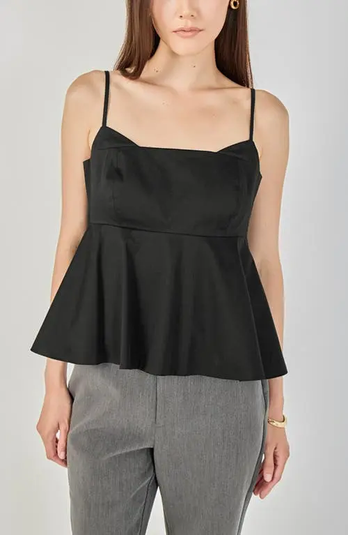 Endless Rose Peplum Camisole