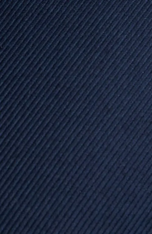 BOSS Hank Slim Fit Easy Iron Cotton Dress Shirt - Dark Blue