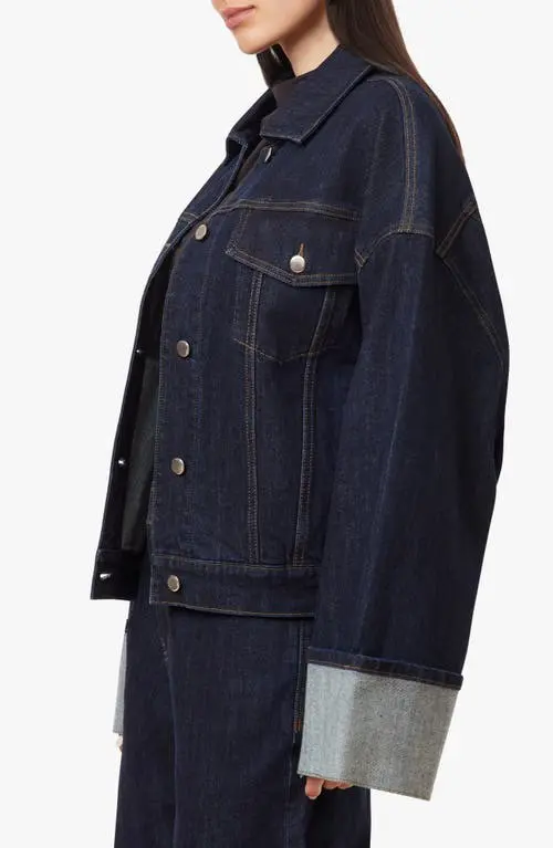 Habitual Cuffed Denim Trucker Jacket