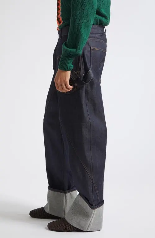 JW Anderson Twisted Workwear Jeans - Indigo