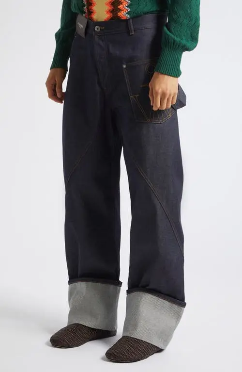 JW Anderson Twisted Workwear Jeans - Indigo