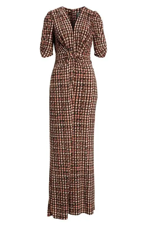 Vince Camuto Twist Front Wide Leg Jumpsuit