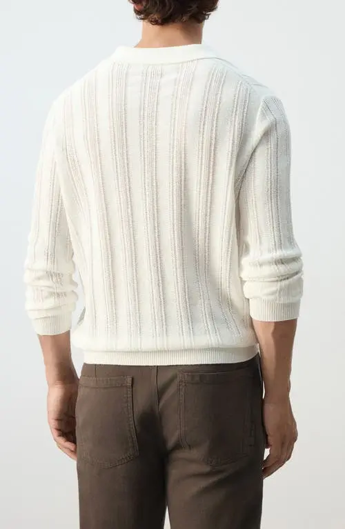 Mango Polo Collar Sweater