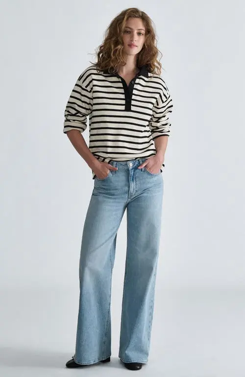 MAVI Florida High Waist Wide Leg Jeans
