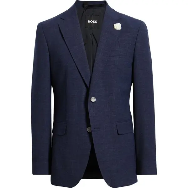 BOSS Hutson Slim Fit Wool Blend Sport Coat