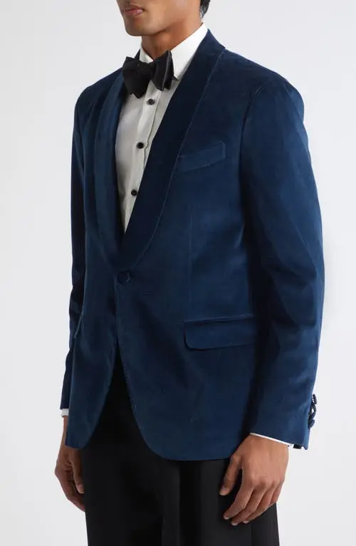 Boglioli Velvet Shawl Collar Jacket