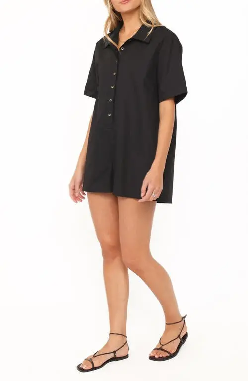 PETAL & PUP Calypso Button Front Romper