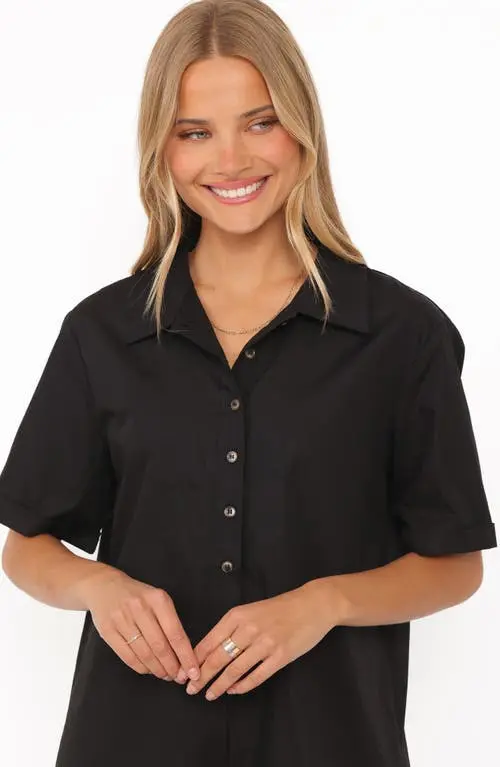 PETAL & PUP Calypso Button Front Romper