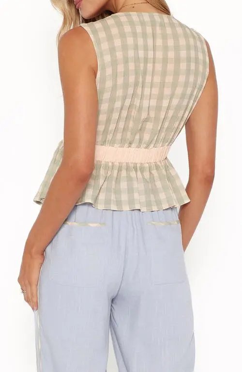 PETAL & PUP Solace Peplum Top