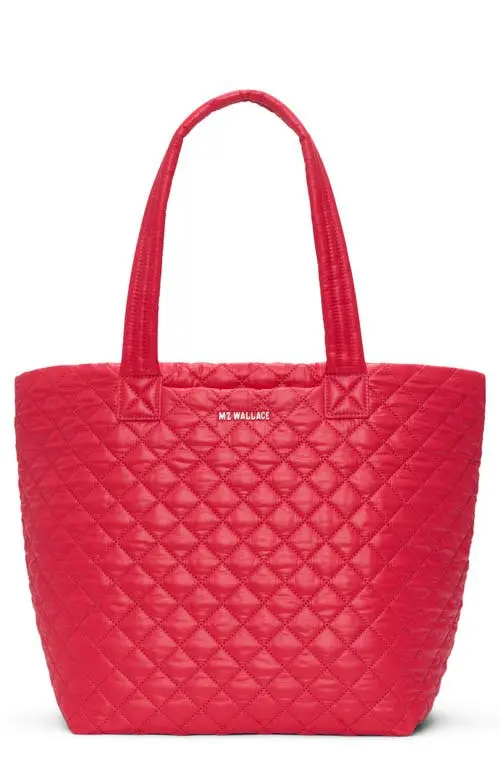 Mz Wallace Medium Metro Deluxe Quilted Tote - Apple