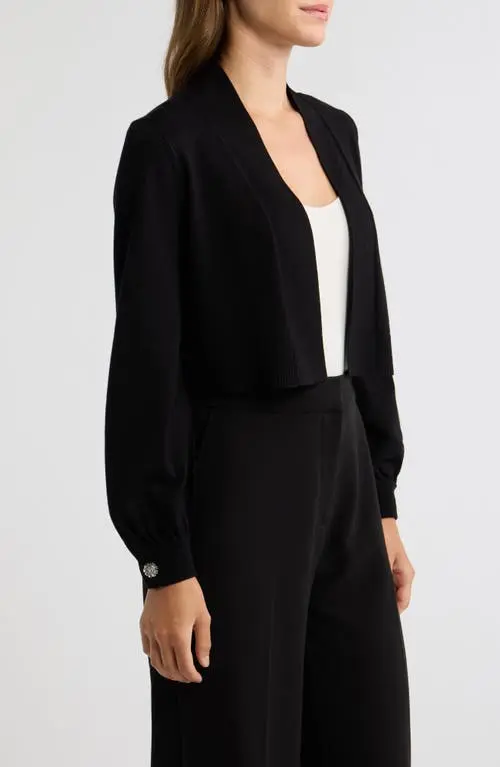 Anne Klein Kissing Front Shrug - Anne Black