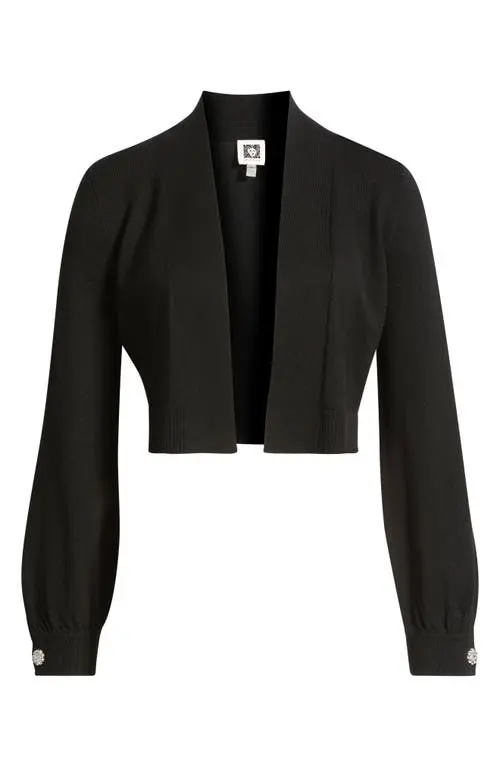 Anne Klein Kissing Front Shrug - Anne Black
