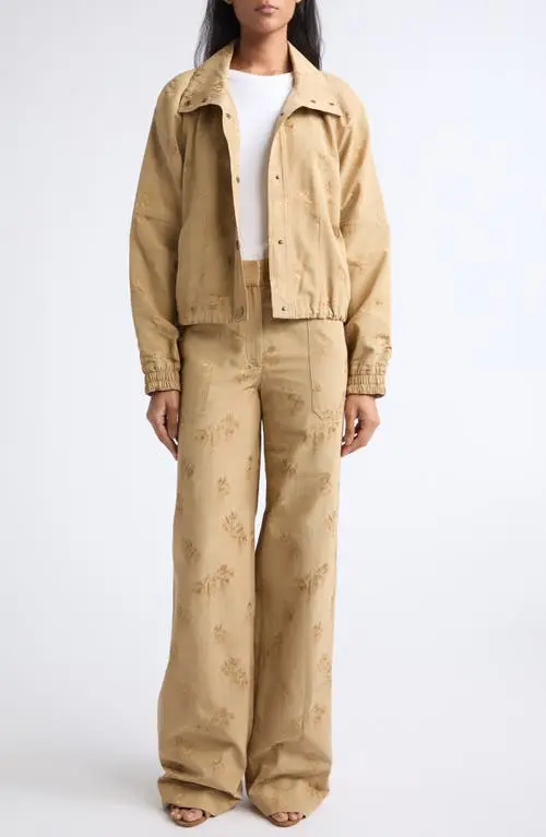 Veronica Beard Ainsworth Floral Jacquard Jacket