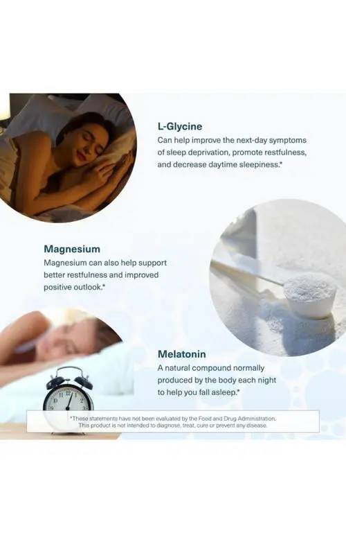YOUTHEORY Sleep Nighttime Calm Relaxation Support Powder 6oz