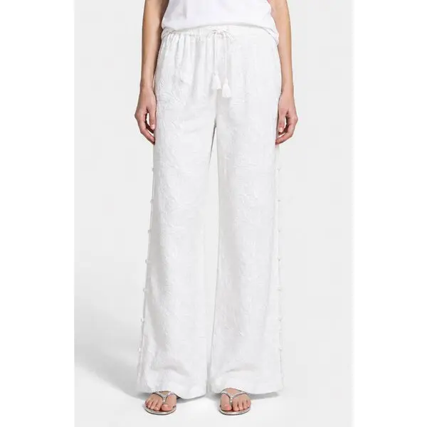 Calypso St. Barth Guadalupe Pants - Ivory