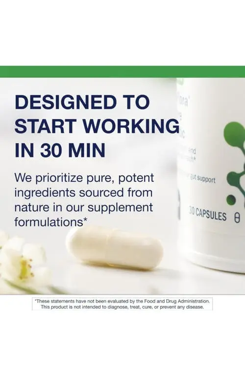 METAGENICS Ultraflora Restore Probiotic Gut Health Supplement 30 Capsules