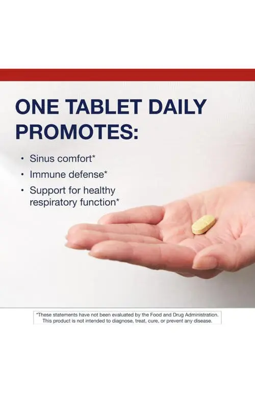 METAGENICS Sinuplex Respiratory Immune Support Supplement 120 Tablets
