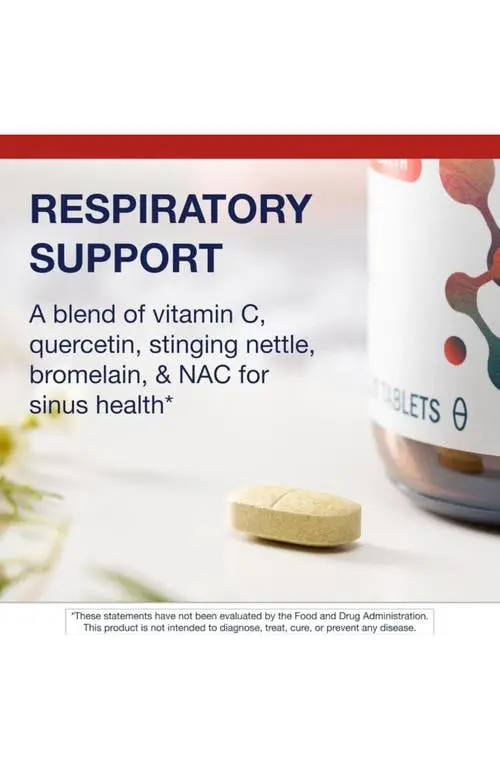 METAGENICS Sinuplex Respiratory Immune Support Supplement 120 Tablets